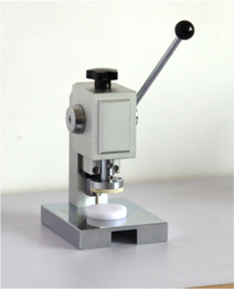 Coin cell electrodes punching machine – BatterySource